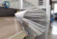 China Ss304 Pure Round Winding 2mm Slot Wedge Wire Screen Tube Solid Liquid Separation for sale