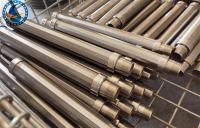 China 316l 38mm Diameter Wound Stainless Steel Wedge Wire Screen With Dn25 Male Threaded for sale