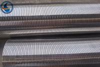 China 118mm Dia Ss Wedge Wire Filter Screen Candles For Oil Refineries Vulcanization for sale