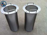 China Effective Sus Full Weld Wedge Wire Screen In High Pressure Working Conditions for sale