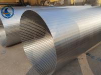 China 316l Stainless Steel Profile Wire CIQ Rotary Drum Screen Cylinders for sale