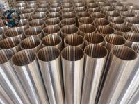China 2507 Duplex Steel V Wire Screen Filter Cylinder With 0.13±0.02mm Slot for sale