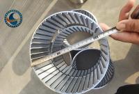 China 300um Slot Wedge Wire Screen Pipe Stainless Steel 304 Drum Shaped for sale