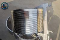 China 300um Slot Wedge Wire Screen Pipe Stainless Steel 304 Drum Shaped for sale