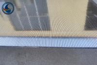 China 100mm Slot Wedge Wire Screen Panels Stainless Steel Customized for sale