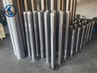 China Slot 0.025mm Wire Wrapped Pipe Continuous Slot Cylinder for sale