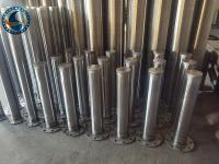 China Slot 0.025mm Wire Wrapped Pipe Continuous Slot Cylinder for sale