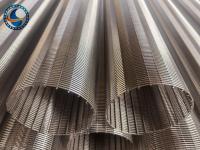 China Johnson Type Dia 125mm Wedge Wire Screen Pipe Continuous Slot for sale