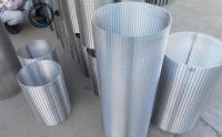 China Stainless Steel Vee Dia 89mm Wedge Wire Screen Pipe for sale