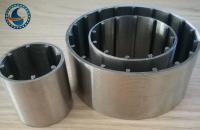 China Full Welded Profile Wedge Wire Screen Pipe Stainless Steel for sale