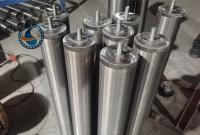 China Full Welded Profile Wedge Wire Screen Pipe Stainless Steel for sale