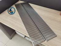 China Stainless Steel 316l Wedge Wire Panel Screen For Floor Drain Filter for sale