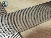 China Stainless Steel 316l Wedge Wire Panel Screen For Floor Drain Filter for sale