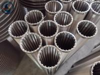 China Sus Polished Wedge Wire Screen Pipe To Liquid Solids Separation for sale