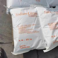 China Food Grade Sodium Citrate Molecular Formula C6H5Na3O7 Na3C6H5O7 for sale