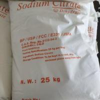 China Food Grade Sodium Citrate Molecular Formula C6H5Na3O7 Na3C6H5O7 for sale