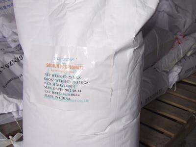 China Food Grade Sodium Propionate C3H5NaO2 CAS 137-40-6 with and Transparent Crystals for sale