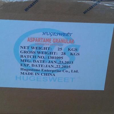 China Chemosynthesis Resource Aspartame Sweetener for Food Additives within Mfcd00002724 for sale