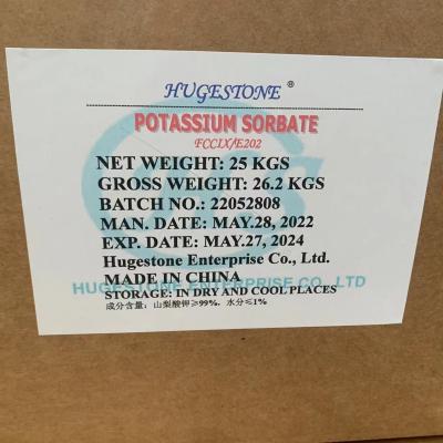 China Food Grade C6H7KO2 Molecular Formula Potassium Sorbate Powder for Food Industry for sale