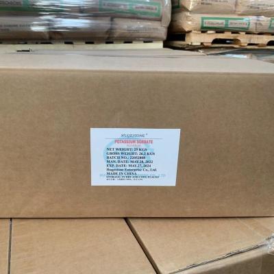 China Food Grade Potassium Sorbate for Food Preservation Einecs Number 212-755-5 for sale