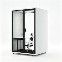China School Study Silent Pod Eco Friendly Soundproof Phone Booth For Campus Libraries for sale