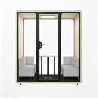China Heavy Duty Commercial Soundproof Meeting Pod , High Traffic Acoustic Phone Booth for sale