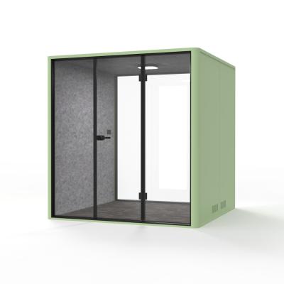 China Medical Soundproof Office Booth Consultation Pod Patient Private Meeting Pod for sale