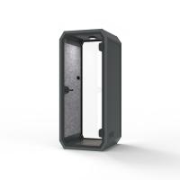 China Slimline Space Saving Compact Office Pod , Acoustic Office Booth For Narrow Spaces for sale