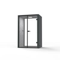 China Library Silent Reading Pod Soundproof Study Booth With White Noise for sale