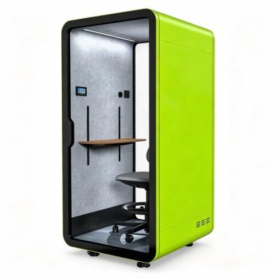 China Compact Office Phone Booth , Mini Soundproof Privacy Call Pod For Business for sale