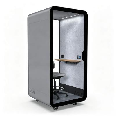 China Relocatable Modular Soundproof Office Pod Tool Free Assembly Booth for sale