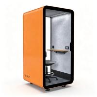 China Relocatable Modular Soundproof Office Pod Tool Free Assembly Booth for sale