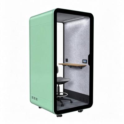 China Fire Rated Acoustic Phone Booth High Safety Acoustic Office Pod UL Certified for sale