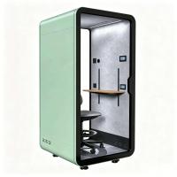 China Compact Office Phone Booth , Mini Soundproof Privacy Call Pod For Business for sale