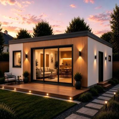China OEM ODM Integrated Modular Flat Pack Homes , Tailored Prefab Office Buildings for sale