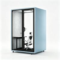 China School Study Silent Pod Eco Friendly Soundproof Phone Booth For Campus Libraries for sale