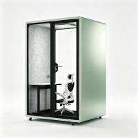 China School Study Silent Pod Eco Friendly Soundproof Phone Booth For Campus Libraries for sale