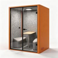 China 35dB Premium Acoustic Privacy Booth , Smart Low Frequency Soundproof Office Booth for sale