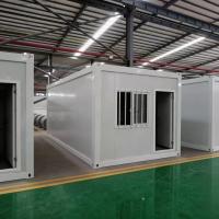China Portable Folding Container House Fireproof 10 Min Quick Deployment Prefab Container Home for sale