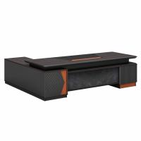 China Luxury Large Executive Office Desk , Sturdy Spacious Workstation For Manager / Executive Office for sale