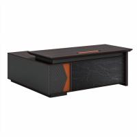 China Luxury Large Executive Office Desk , Sturdy Spacious Workstation For Manager / Executive Office for sale