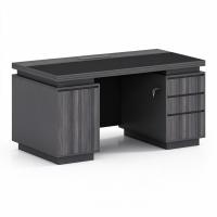 China Eco Friendly Sturdy Solid Wood Office Desk , Retro Natural Writing Desk for sale