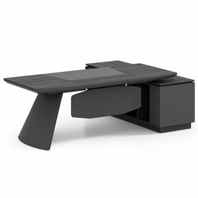 China Eco Friendly Sturdy Solid Wood Office Desk , Retro Natural Writing Desk for sale