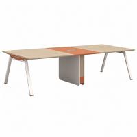 China Modern Simple Office Desk , Sturdy Writing Workstation Multi Purpose Computer Desk For Home Office / Small Spaces for sale