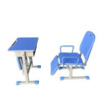China Height Adjustable Student Desk And Chair Set With Reclining Backrest / Under Desk Storage for sale