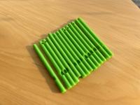 China Food Grade Eco Friendly Customizable Length Disposable PP Lollipop Whistle Stick for Candy and Cake for sale