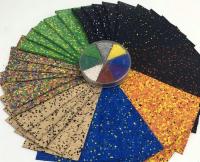 China 100% EPDM Content High Density 1650-1850kg/m3 Customized Color Durable Gym Fitness Rubber Flooring Rolls for sale