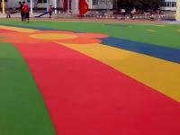 China Environmental flexible colorful 20% EPDM rubber granules for running track sports ground kindergarten park for sale