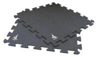 China High Density SBR EPDM Interlock Rubber Tile 5mm-10mm Thickness with Customized LOGO for Gym Sports Flooring for sale