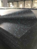 China 2mm thickness colorful EPDM flecks rubber tiles for composite product surface for sale